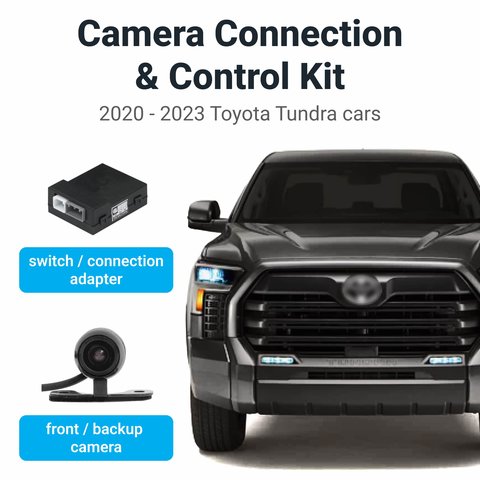 Toyota Tundra Front Backup Camera Control Connection Kit Smart Car ...